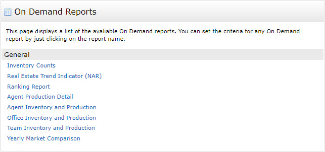 View an agent's sales production – Matrix