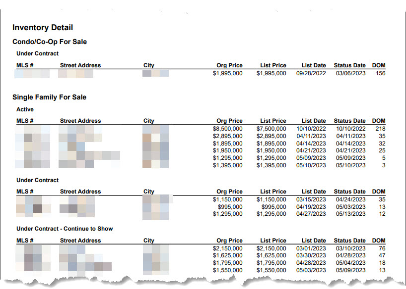 View an agent's sales production – Matrix
